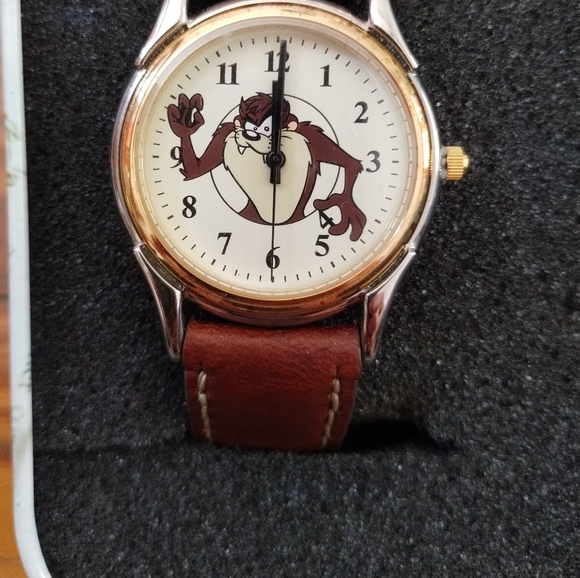 Fossil | Accessories | Taz Collectible Vintage Watch By Fossil Looney ...